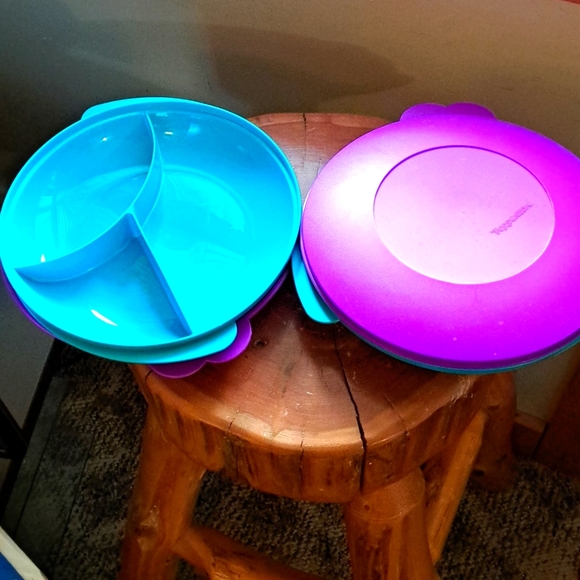 Tupperware | Kitchen | 2 Brand New Tupperware Divided Microwave 9 ...